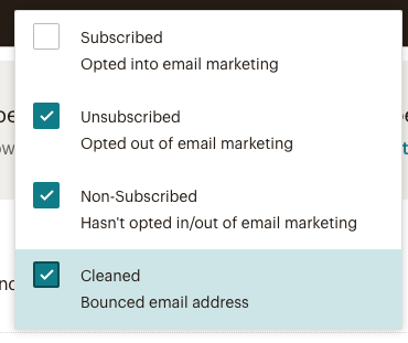 How to archive your mailchimp contacts | Anne C Clark