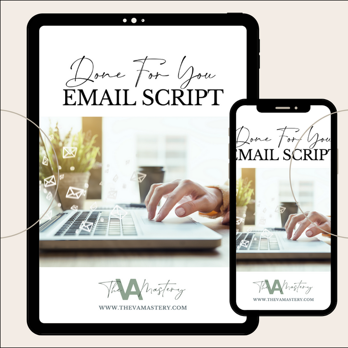 Done For You Email Scripts